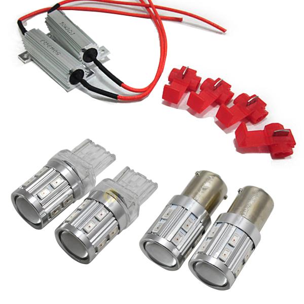 日産 ノート ノートe-power epower E12系 LEDウインカー + ハイフラ防止抵抗 セット 前後左右(一台分) ウインカー球 T20 S25の通販はau PAY マーケット ...